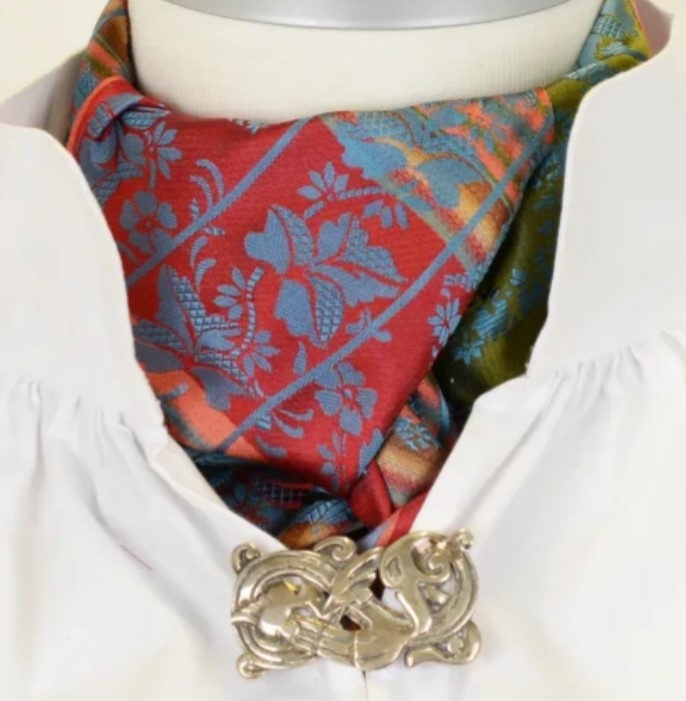 Silkeskjerf Tyrihans Victoria 51 | Tonesbunadstue.no. Alt til bunad