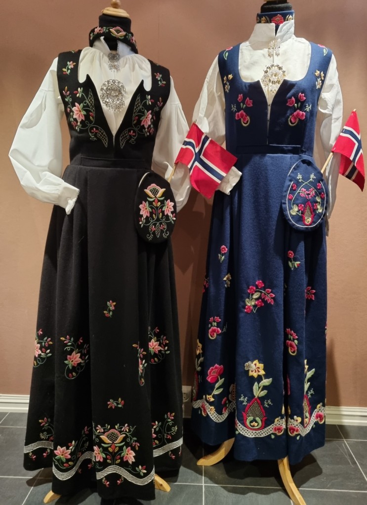 Graffer bunad med brodert liv. | Tonesbunadstue.no. Alt til bunad